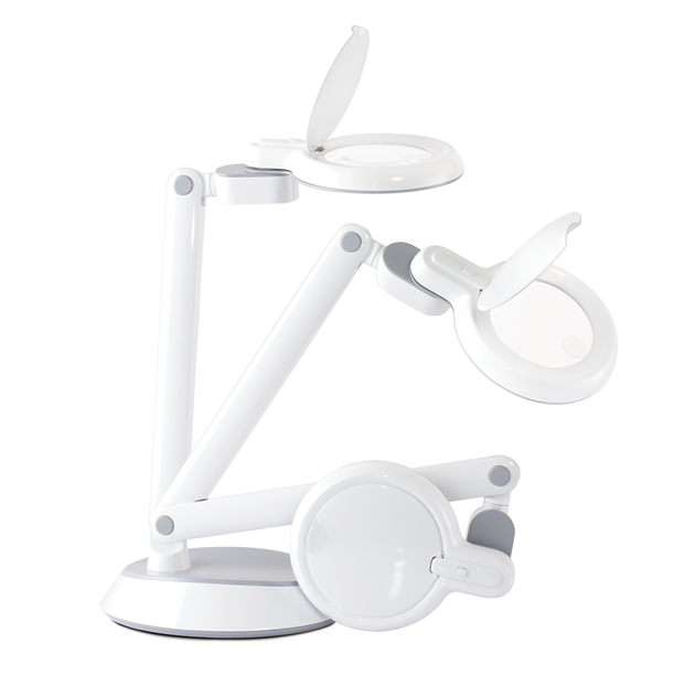 OttLite - Space-Saving LED Magnifier Desk Lamp by Ottlite in Craft ...