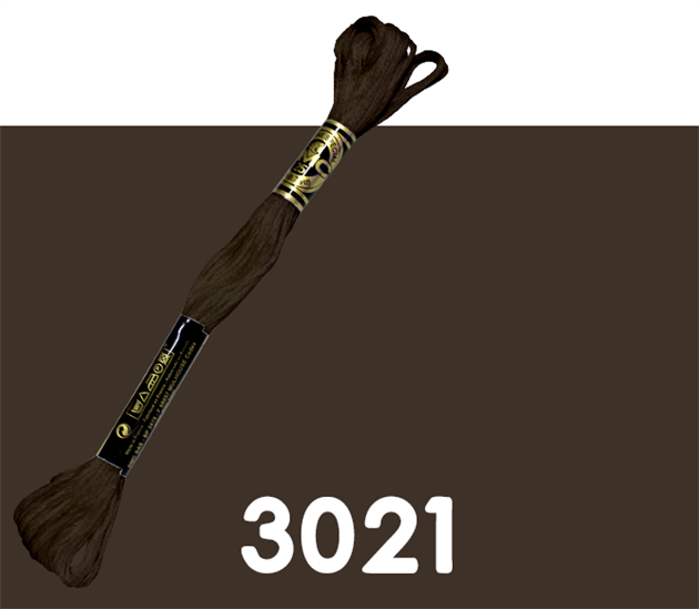 DMC Stranded Cotton 3021 by DMC in Thread - Embroidery Threads & More | Hobbysew My Creative Home