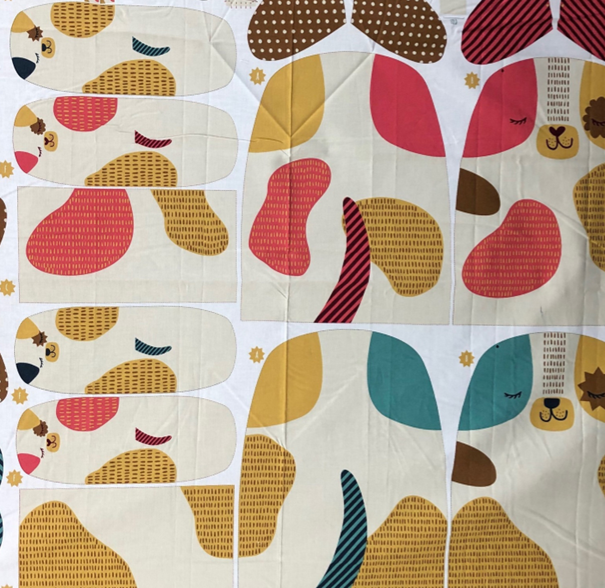 Woof Woof Meow - Panel in Fabric Online Store | Hobbysew My Creative Home