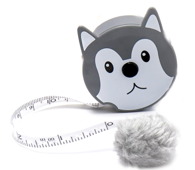 Metro Fluffy Tail Tape Measure - Husky by Hobbysew in Haberdashery ...
