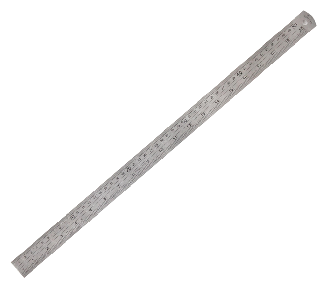 Steel Ruler 500 x 28 x 1mm by Sew Easy in Sew Easy