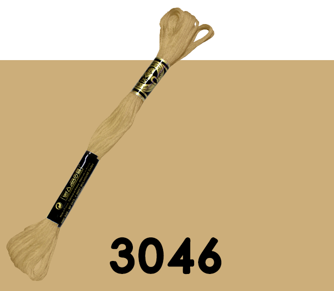 DMC Stranded Cotton 3046 by DMC in Threads | Hobbysew - My Creative ...