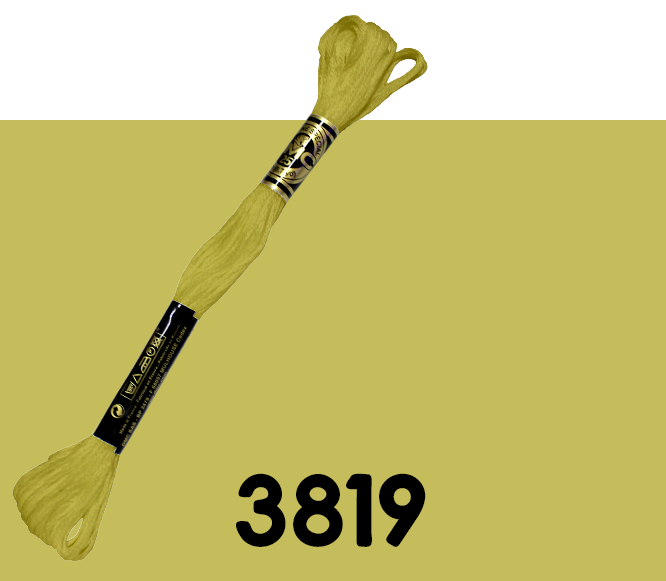 DMC Stranded Cotton 3819 by DMC in Thread - Embroidery Threads & More ...