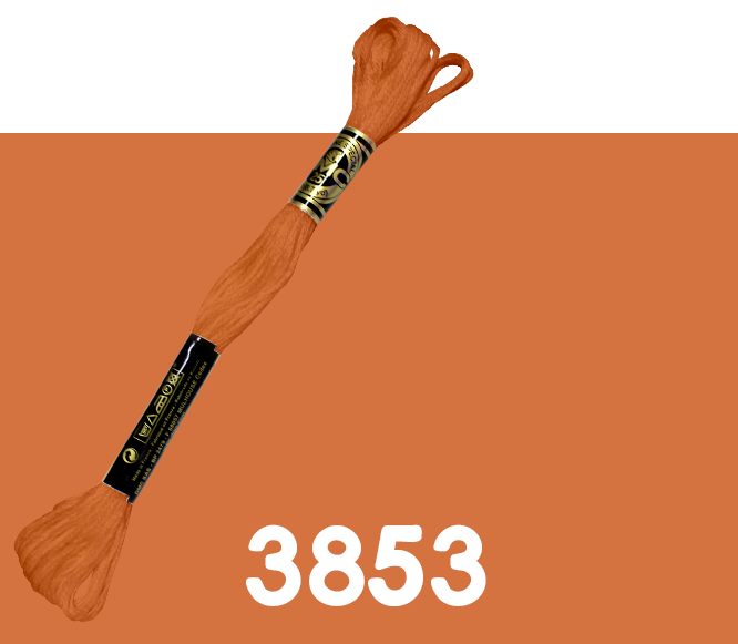 DMC Stranded Cotton 3853 by DMC in Threads | Hobbysew - My Creative ...